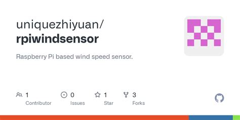 GitHub Uniquezhiyuan Rpiwindsensor Raspberry Pi Based Wind Speed Sensor