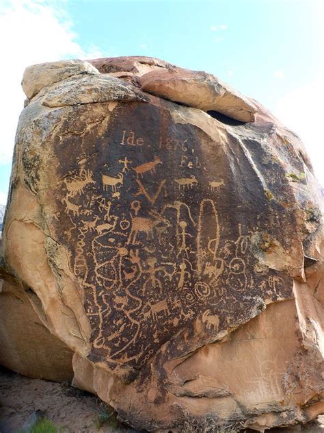 The American Southwest Petroglyphs Rock Art Desert Painting