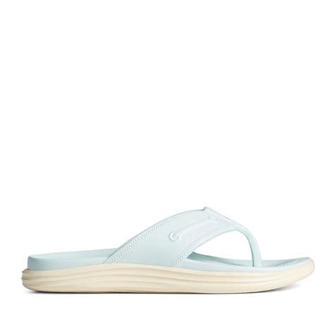 Sperry Womens Float Thong Flip Flop Light Blue 11