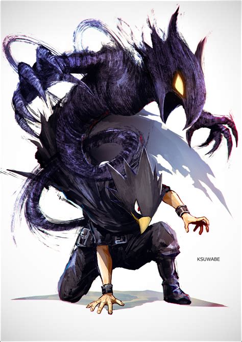 Ksuwabe Artist Tokoyami Fumikage Boku No Hero Academia