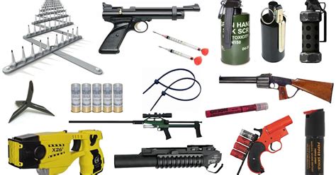 Yet Another Traveller Blog N Is For Non Lethal Weapons