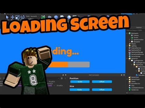 How To Make A Loading Screen Roblox YouTube