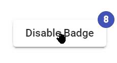 Angular Material Notification Badge Example Numbers Customization Tutorial