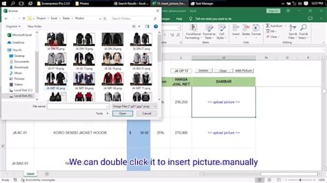 Insert Pictures Into An Excel Files By Genijo Fiverr