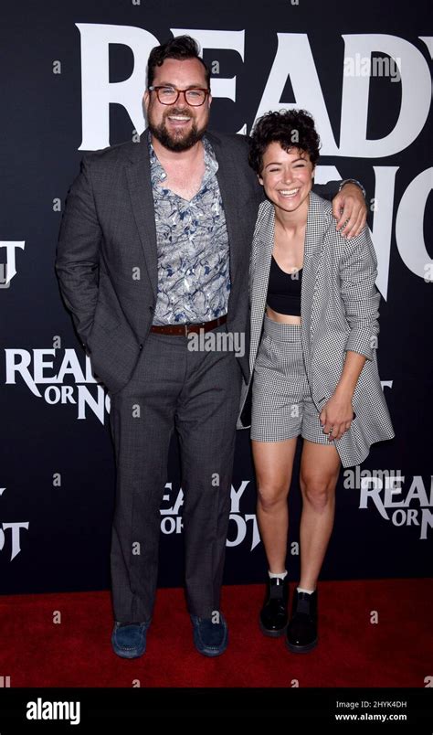 Kristian Bruun And Tatiana Maslany At The Los Angeles Screening Of