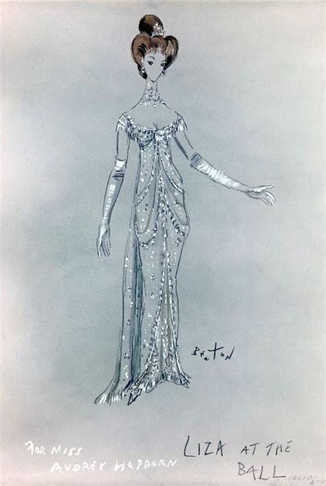 Costume Sketches Eliza Doolittle Character Eliza Doolittle Drawing My Fair Lady