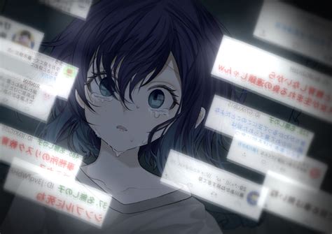 Safebooru 1girl Blue Eyes Blue Hair Blurry Blurry Foreground