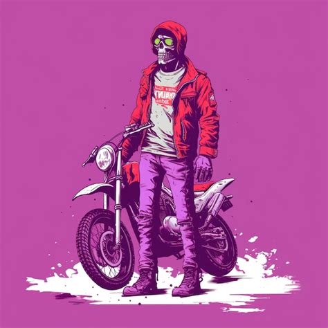 Premium Photo Visual Representation Of A Motorcycle