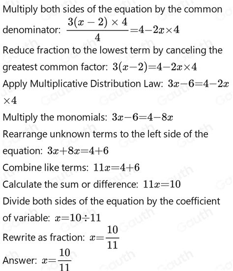 Solved 74 Selesaikan Persamaan Linear Yang Berikut Solve The