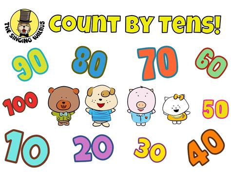 Count By 5s Video Mp4 The Singing Walrus