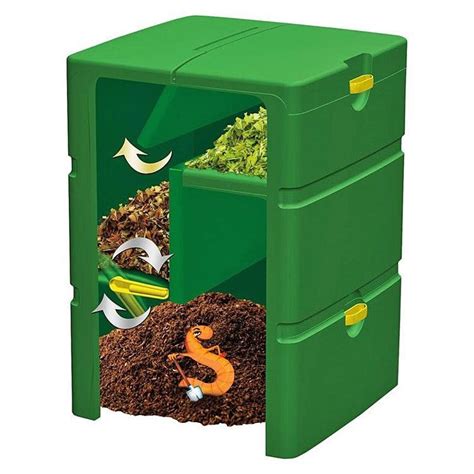 Aeroplus 3 Stage Compost Bin 21 Cubic Feet Lombricompostage