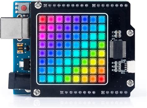 Sunfounder Rgb 8×8 64 Led Matrix Panel Compatible With Arduino