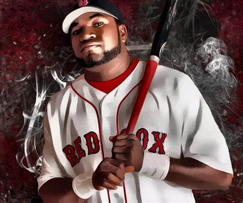 Big Papi Portrait Digital Art By Scott Wallace Digital Designs Fine