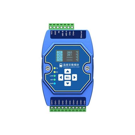 Benzhong Way Temperature Acquisition Module Type K Modbus