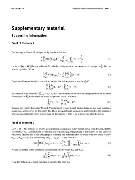 Pdf Properties Of Restricted Randomization With Implications For Experimental Design