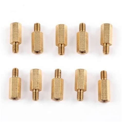 Brass Threaded Hex Studs At ₹ 15piece Brass Fasteners In Pune Id