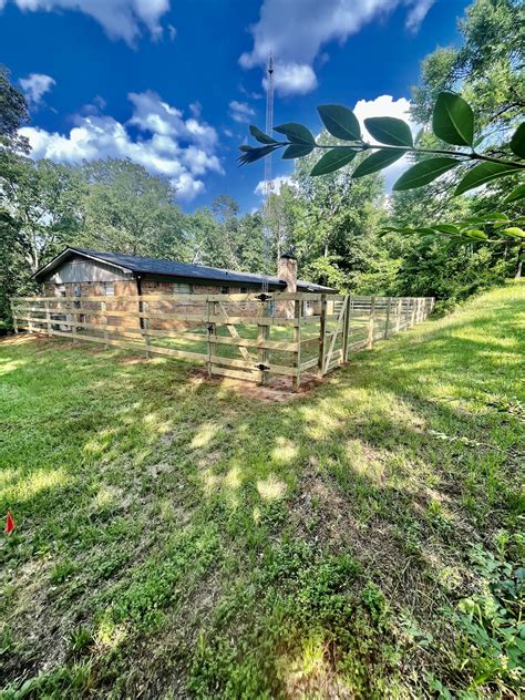 Wire Fence Installation Blue Line Fence