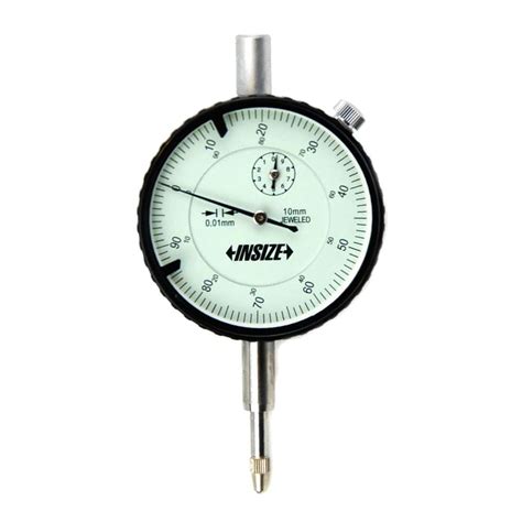Insize 2308 10mm X 0 01mm Lug Back Dial Indicator