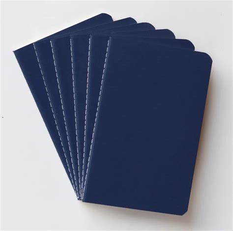 Corporate Pocket Size Notebooks X Softcover Mini Notebooks Blue At Piece