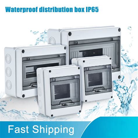 24 Way Plastic Electrical Distribution Box Waterpr Vicedeal