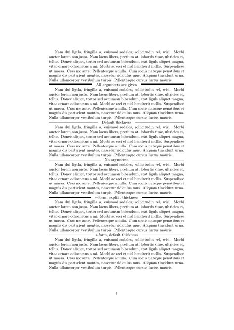 Rules Center Text Between Horizontal Lines Extending To The Margin On