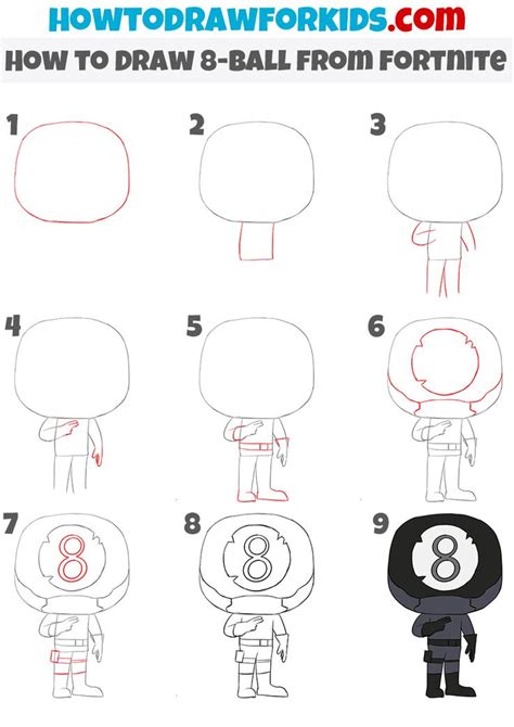 How To Draw The Characters From Fortnite