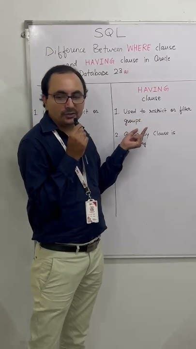 Demystifying Sql Where Vs Having Clauses Explained Sql Sqlinterview