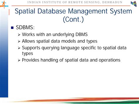 spatial db in database management system pdf