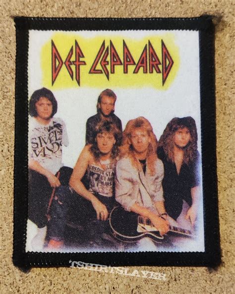 Def Leppard Patch Band Tshirtslayer Tshirt And Battlejacket Gallery
