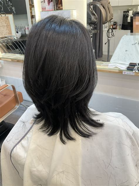 중간머리 허쉬컷 레이어드컷 무거운머리 커트잘하는곳 흰머리염색 지투지헤어 네이버 블로그