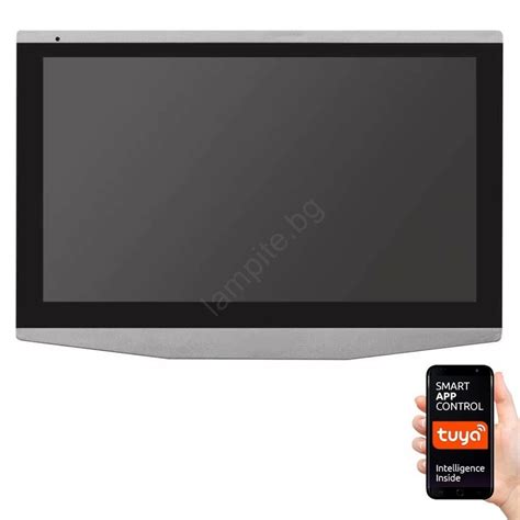 Допълнителен монитор за видеозвънец GoSmart 12V Wi-Fi Tuya | Lampite