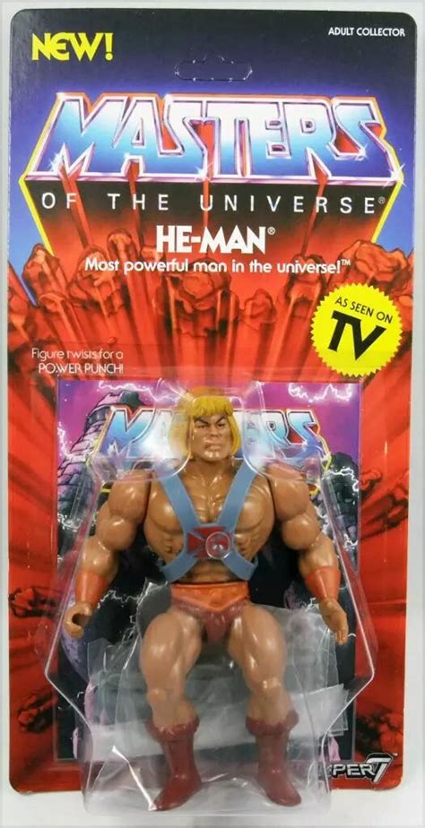 Masters Of The Universe He Man Filmation New Vintage Super7