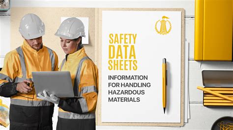 Safety Data Sheet Information For Handling Hazardous Materials
