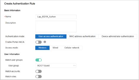 Configuring 802 1x Authentication For Wireless Users In Boarding Mode Native Wac Single Ssid