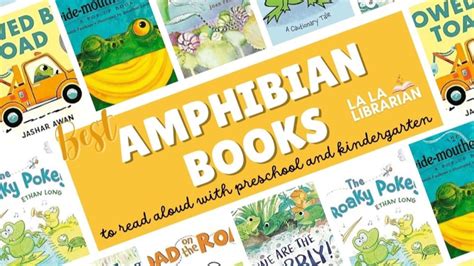 Amphibian Books For Storytime Preschool1st Grade