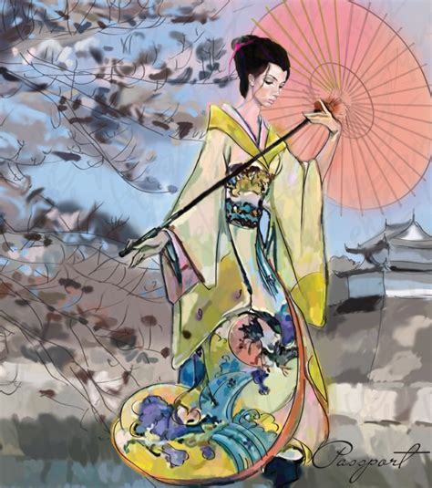 Схема вышивки китаянка №37692 Вышивка крестом