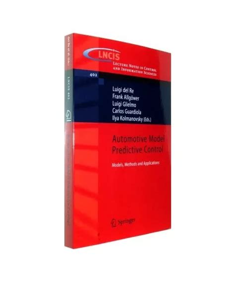 Automotive Model Predictive Control Models Methods And Applications Eur 129 32 Picclick Fr