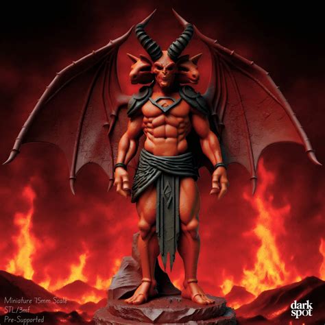 3d Printer Files 3mf File Asmodeus Demon Of Lust And Wrath