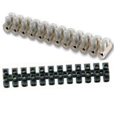 Leads Direct Terminal Block Black