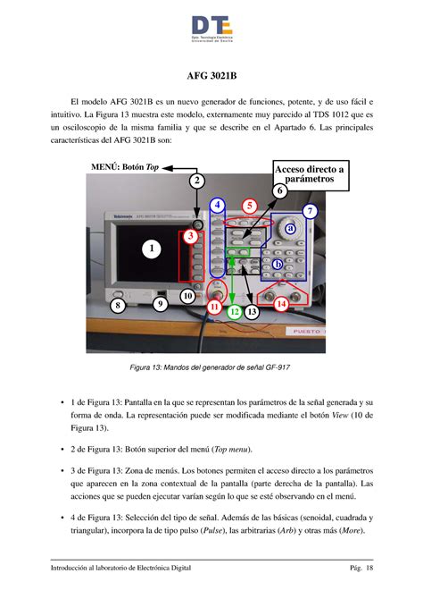 Manual Generador De Funciones Tektronix AFG AFG B El Modelo AFG B Es Un Nuevo
