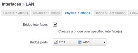 Bridge Over LAN Interfaces Network And Wireless Configuration OpenWrt Forum