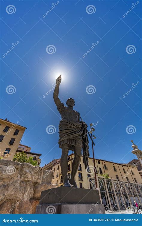 Emperor Augustus Caesar Statue Ara Pacis Altar Peace Rome Italy