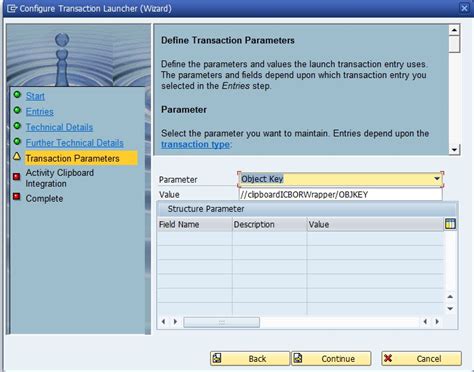 Transaction Launcher With Parameter Using Dynamic Sap Community