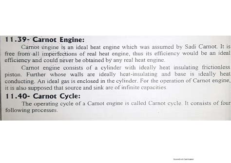 Solution Carnot Engine Carnot Cycle Efficiency Of Engine Derivation Of Efficiency Of Carnot