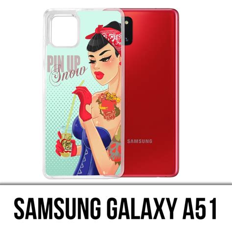 Case For Samsung Galaxy A51 Disney Princess Snow White Pinup