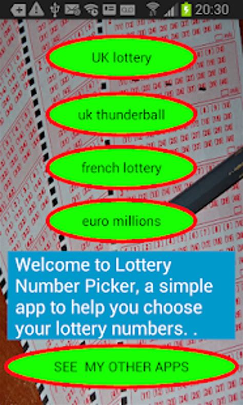 Your Lottery Number Picker Apk Para Android Download