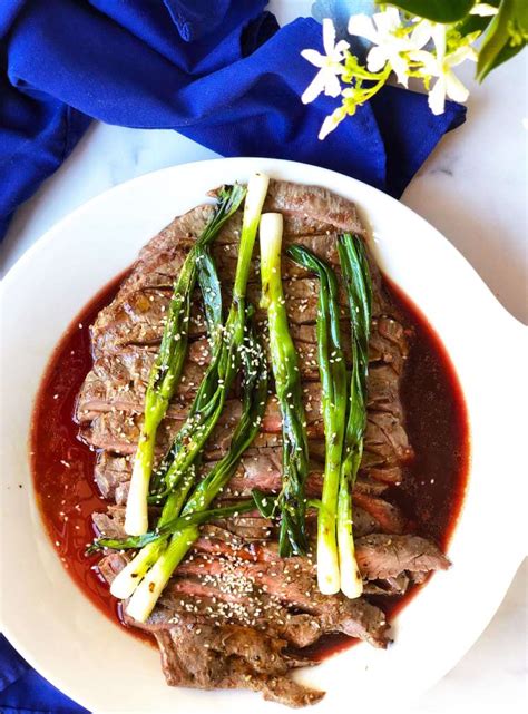 Soy Sauce Marinated Grilled Flank Steak Hummingbird Thyme
