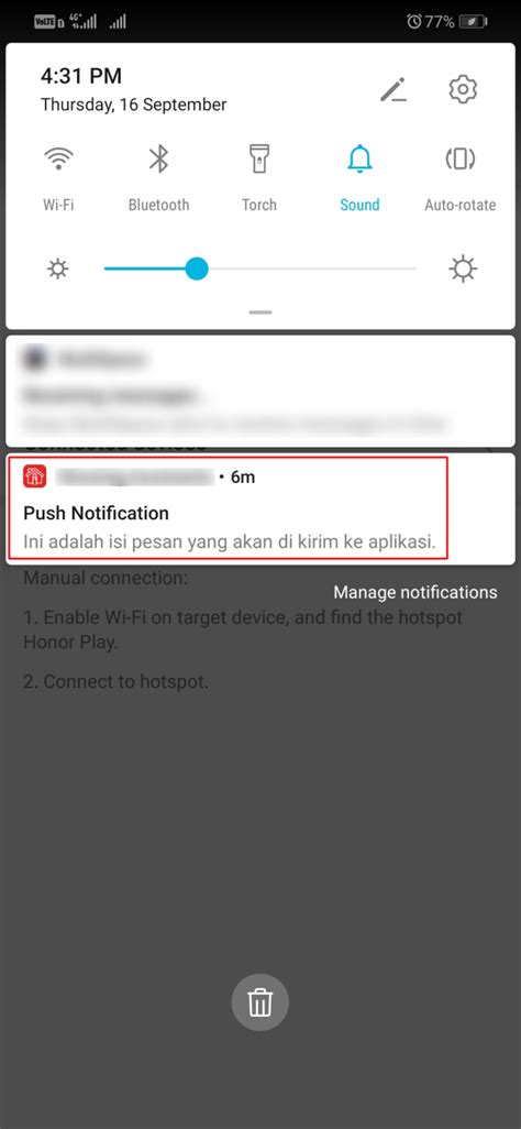 Send Push Notification To Android Device From Net Core Web API