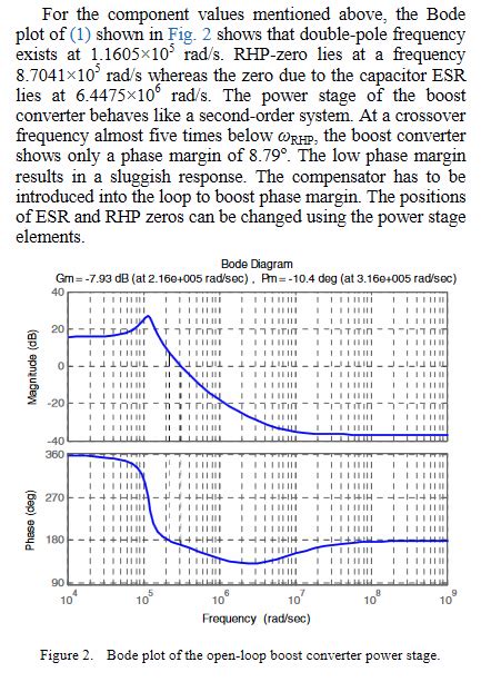 Control Bode Phase Plot Phase Margin Electrical Engineering Stack