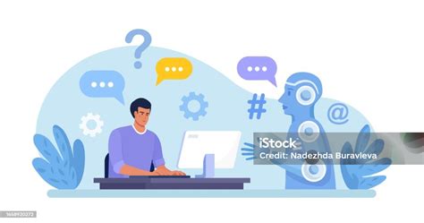 고객과의 챗봇 대화 챗봇 채팅 대화를 위한 언어 모델 최적화 인공 지능 로봇은 질문에 답하고 정교한 대화를 생성하고 스마트